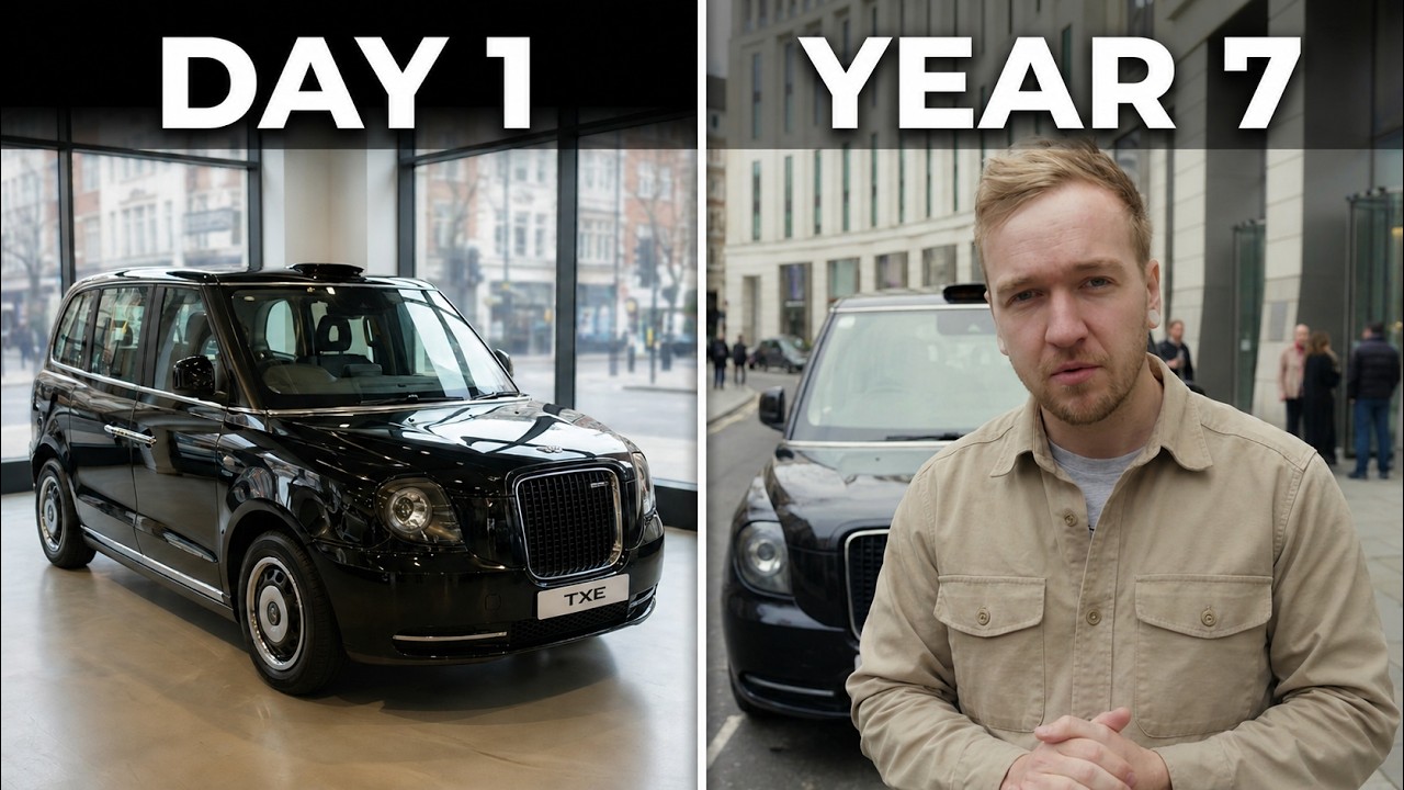 7 Years with the LEVC TXE - Is It Actually Any Good? - Tom The Taxi ...